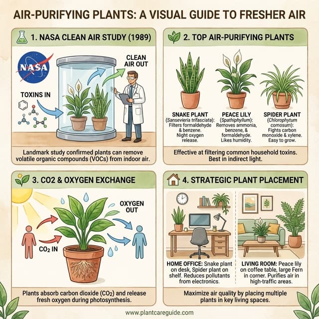 Air-Purifying Plants: What the Science Actually Says | Care Basics ...