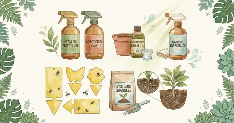 Houseplant Pest Treatments Compared: Neem, Soap, Systemic & More ...