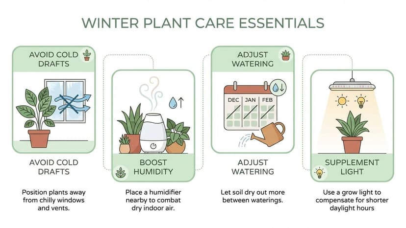 Winter Houseplant Care: Helping Plants Thrive in the Cold | Seasonal ...